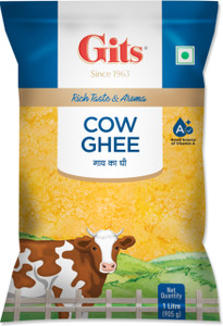 Gits Cow Ghee 1L Pouch 1 L Pouch Price in India - Buy Gits Cow Ghee 1L ...