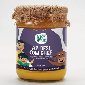 Happy Nature A2 Desi Cow Ghee Ghee Glass Bottle Price in India - Buy ...
