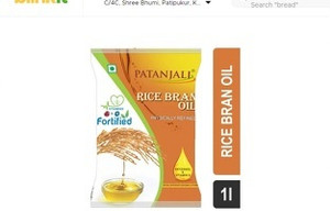 PATANJALI Fortified Rice Bran Oil Pouch Price in India - Buy PATANJALI ...