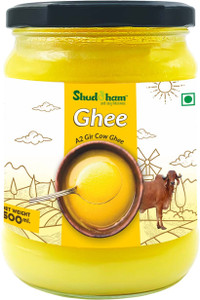 Shuddham A2 Gir Cow Ghee Ghee Glass Bottle Price in India - Buy ...