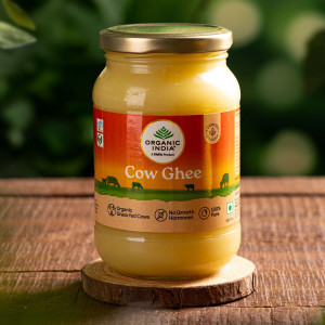 ORGANIC INDIA Pure Cow Ghee, , Lab tested on 600+ Parameters, Certified ...
