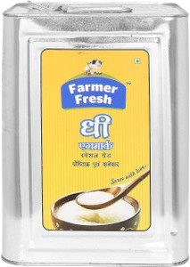 Farmer Fresh 15 kg Desi Cow Ghee Tin Pack Ghee Tin Price in India - Buy ...