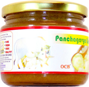 OCB Panchagavya Ghee Pure Desi A2 Gir Cow Milk Bengali Ghee 250 g Glass ...