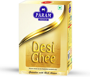 PARAM Desi Ghee with Rich Aroma, Made from 100% Fresh Milk Ghee ...