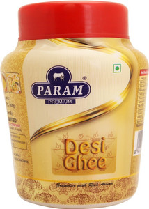 PARAM Desi Ghee with Rich Aroma, Made from 100% Fresh Milk Ghee Mason ...