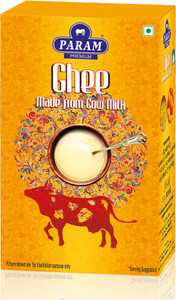 PARAM Cow Ghee 100% Pure & Natural Support for Better Digestion Ghee ...
