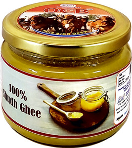 OCB 100% Sudh Ghee Pure A2 Pure Desi Ghee 250g Traditional Method Ghee ...