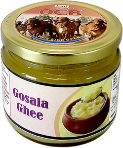 OCB Gosala Ghee 100% Desi Gir Cow Ghee | Bilona Ghee Glass Bottle Price ...