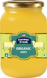 Farmer Fresh Organic Cow Ghee 500ml | Pure Desi Ghee | Traditional Ghee ...