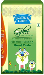 MOTHER DAIRY Great Tastes Ghee Tetrapack Price in India - Buy MOTHER ...