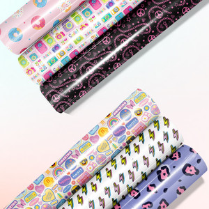 Doodle Premium Design Colorful Gift Wrapping Paper sheet | Set of 6 ...