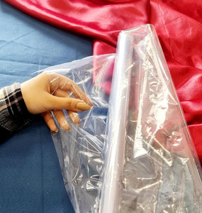 Satyam Kraft 5 Meter Gift Wrapping Clear Vaccum Sheet Roll for Packing ...