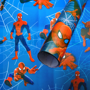 BONZEAL Superhero Spiderman Printed Gift Pack of 20 Sheet Paper Wrap ...