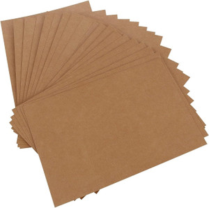 FRKB 200 GSM A5 Kraft/Craft Paper Craft Liner 20 Sheets paper Gift ...