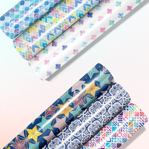 Doodle Premium Design Colorful Gift Wrapping Paper sheet | Set of 6 ...