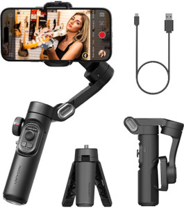 Hold up Smart XE Phone Gimbal Stabilizer 3-Axis Smartphone Foldable ...