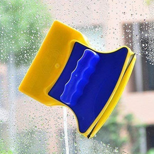 Relvix Multipurpose Magnetic Double - Sided Window Glass Cleaner Sponge ...