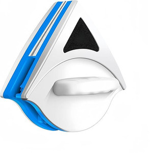NIKTLINT Triangle Magnetic & Double-Sided Window Glass Cleaning Tool ...