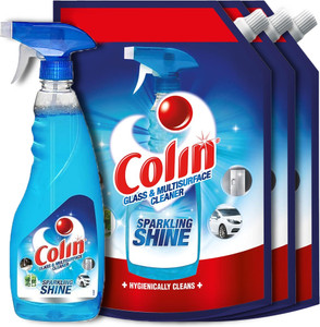 Colin Glass and Surface Cleaner Liquid Refill + Spray(3 x 1L + 500ml ...
