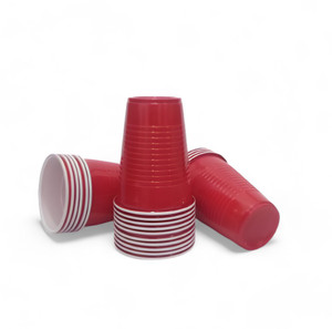 TMB Store (Pack of 50) The Magic Balloons Store- Beer Pong Glass- Red ...