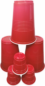 TMB Store (Pack of 20) Large Pong & Shots Glass Combo Set - 450ml ...