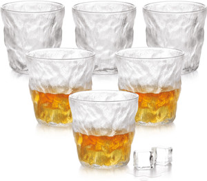 TREO (Pack of 6) CGWFFRT144ASSR0001 Glass Set Whisky Glass Price in ...
