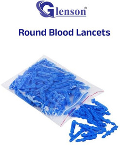 Glenson Sterile Round Glucometer Lancets Price in India - Buy Glenson ...