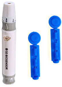 STANDARD SD Biosensor Sterile Disposable Round Blood Glucose Needle ...
