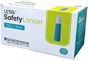 SD BIOSENSOR ULTRA SAFETY LANCET Glucometer Lancets Price in India ...