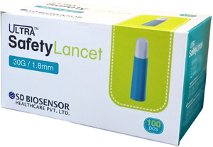ULTRA Sterile Disposable Safety Blood Glucose Comfort Needle Glucometer ...