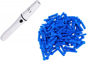 GOXNOR 1 Lancing Device With 600 Round Lancet, Glucometer Lancets Price ...