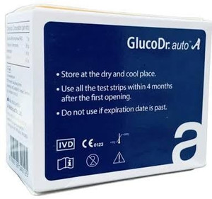 GLUCO GlucoDr. Auto 100 Glucometer Strips Price in India - Buy GLUCO ...