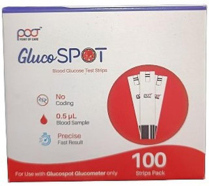 BB Healthy POC-Gluco spot 100 Glucometer Strips Price in India - Buy BB ...
