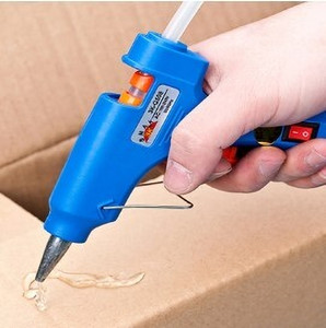 pinaki GLUE GUN WITH 2 GLUE STICK#5 Standard Temperature Corded Glue ...