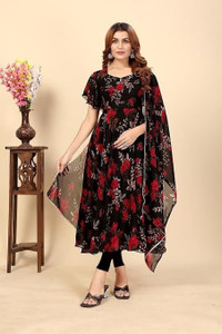 Fancy Flair Women Gown Red Maxi/Full Length Dress - Buy Fancy Flair ...