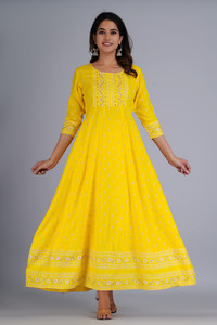 STEP QUEEN Flared/A-line Gown Price in India - Buy STEP QUEEN Flared/A ...