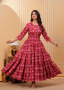 RJ SHYAM FASHION Anarkali Gown Price in India - Buy RJ SHYAM FASHION ...