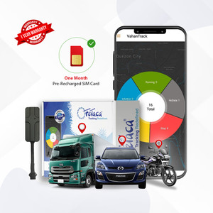 fetaca V5 Wired GPS Tracker with Multiple Type Alarms for Car, Bike ...