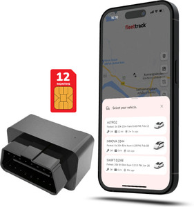 fleettrack Hidden OBD GPS Tracker for all Cars with 12 months Sim Data ...