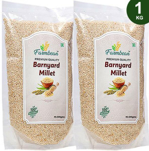 Farmbean Barnyard Millet Rice(500*2)1kg Barnyard Millet Price in India ...