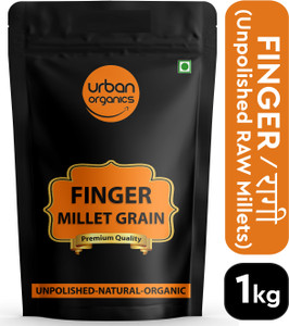 Urban Organic Unpolished Ragi-Finger millet 1kg Mandua-Kezhvaragu ...