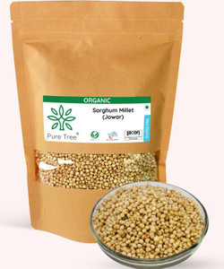 Pure Tree Certified Organic Jowar Millet | Sorghum Jowar Price in India ...
