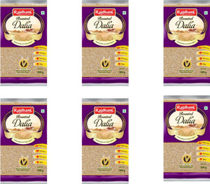 Rajdhani ROASTED DALIA PACK OF 6 Broken Wheat Price in India - Buy ...