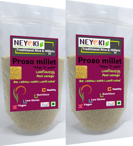 NEYOKI Proso Millet 1kg / Pani varagu / Chena / Barri / Pingu Proso ...