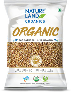 Natureland Organics Jawar Whole Jowar Price in India - Buy Natureland ...