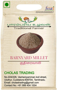 CHOLAS Barnyard Millet / Kuthiravali / 1KG / Barnyard Millet Price in ...
