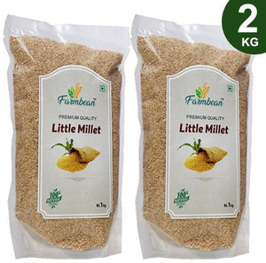 Farmbean Little Millets , Millets for Eating Healthy Food 1kg X 2 ...