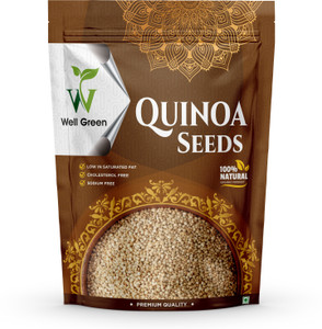 WELL GREEN Quinoa seed 400gm Gluten Free|Healthy Food| Diet Food Quinoa ...