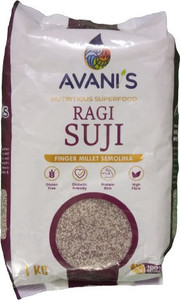 avani's herbal Nutritious Superfood "RAGI SUJI " (Finger Millet ...