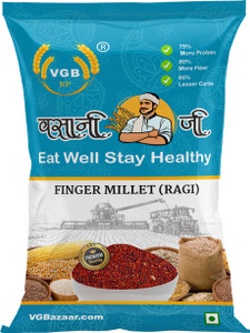 VGBNP 100% Natural Finger Millet (Ragi Whole grain) Pure Nachani,Ragi ...